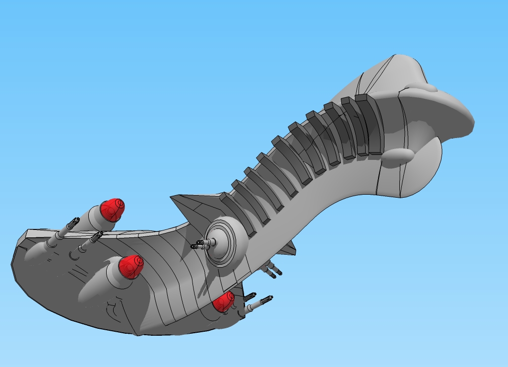 Tales of Colossus: THE CORILLIAN SHIP