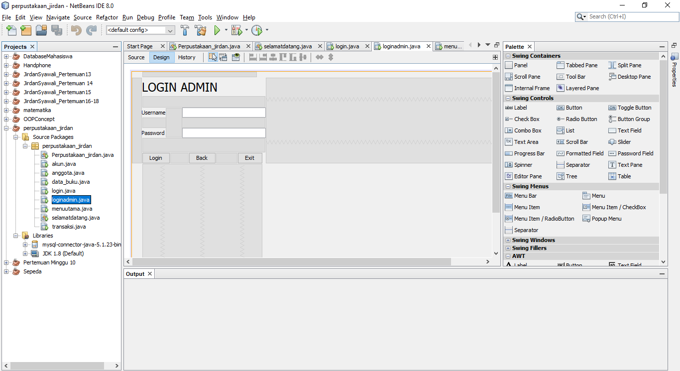 Cara Membuat Program Peminjaman Buku dengan Netbeans & XAMPP - UAS ...
