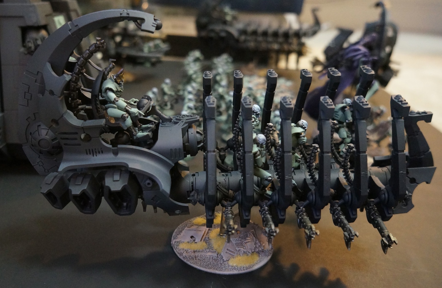 40k Hobby Blog: Easy Necron Flying Base Tutorial