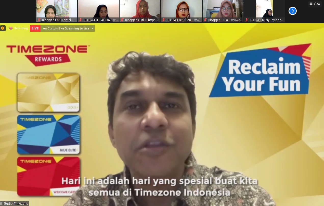 Timezone Reward Bikin Super Fun