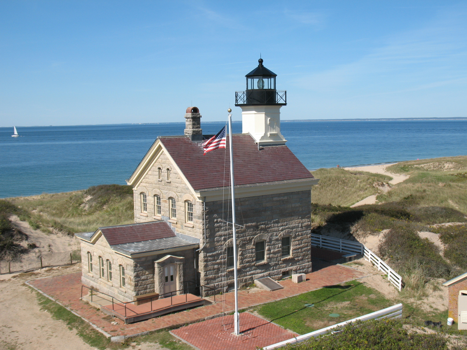 New England Lighthouses: Block Island North Light (RI) restoration wins ...