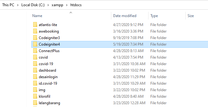 Tutorial CRUD Codeigniter 4 Dan Modal Bootstrap 4 Terbaru