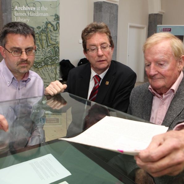 Archives and Special Collections - University of Galway Library: October 2016