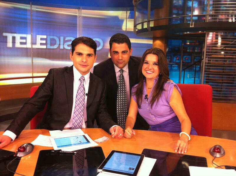 Abel Álvarez: En Telediario Fin de semana, Multimedios Televisión ...