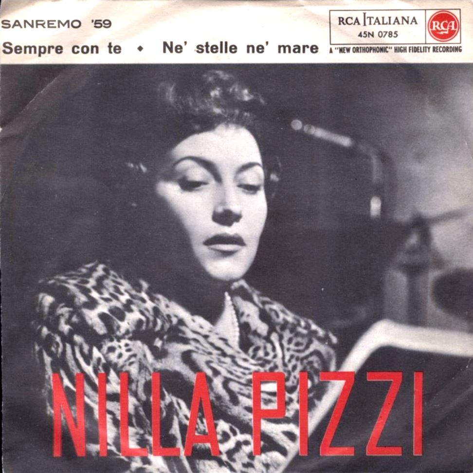 Sanremo festival: Sanremo 1959 - Nilla Pizzi - Sempre con te