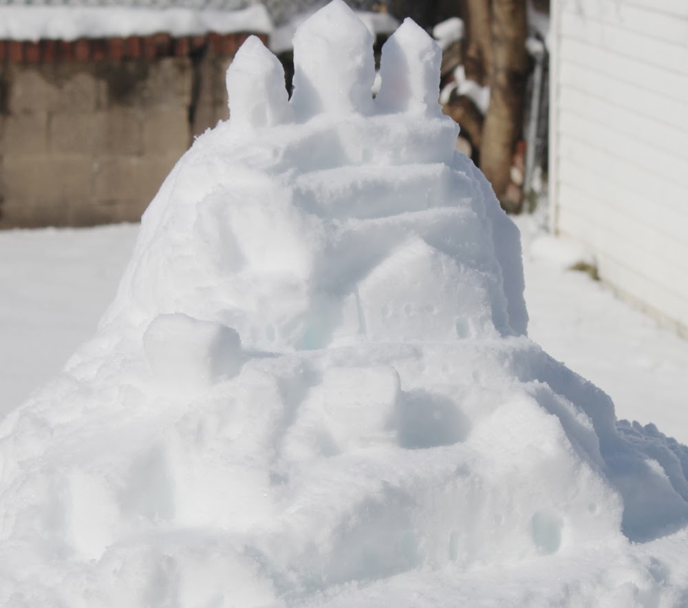 I made for you: Snow day calls for beach party.