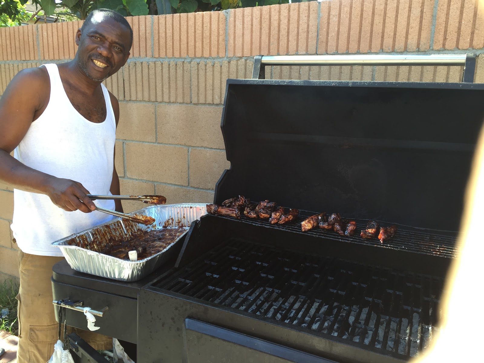 Learning how to barbecue