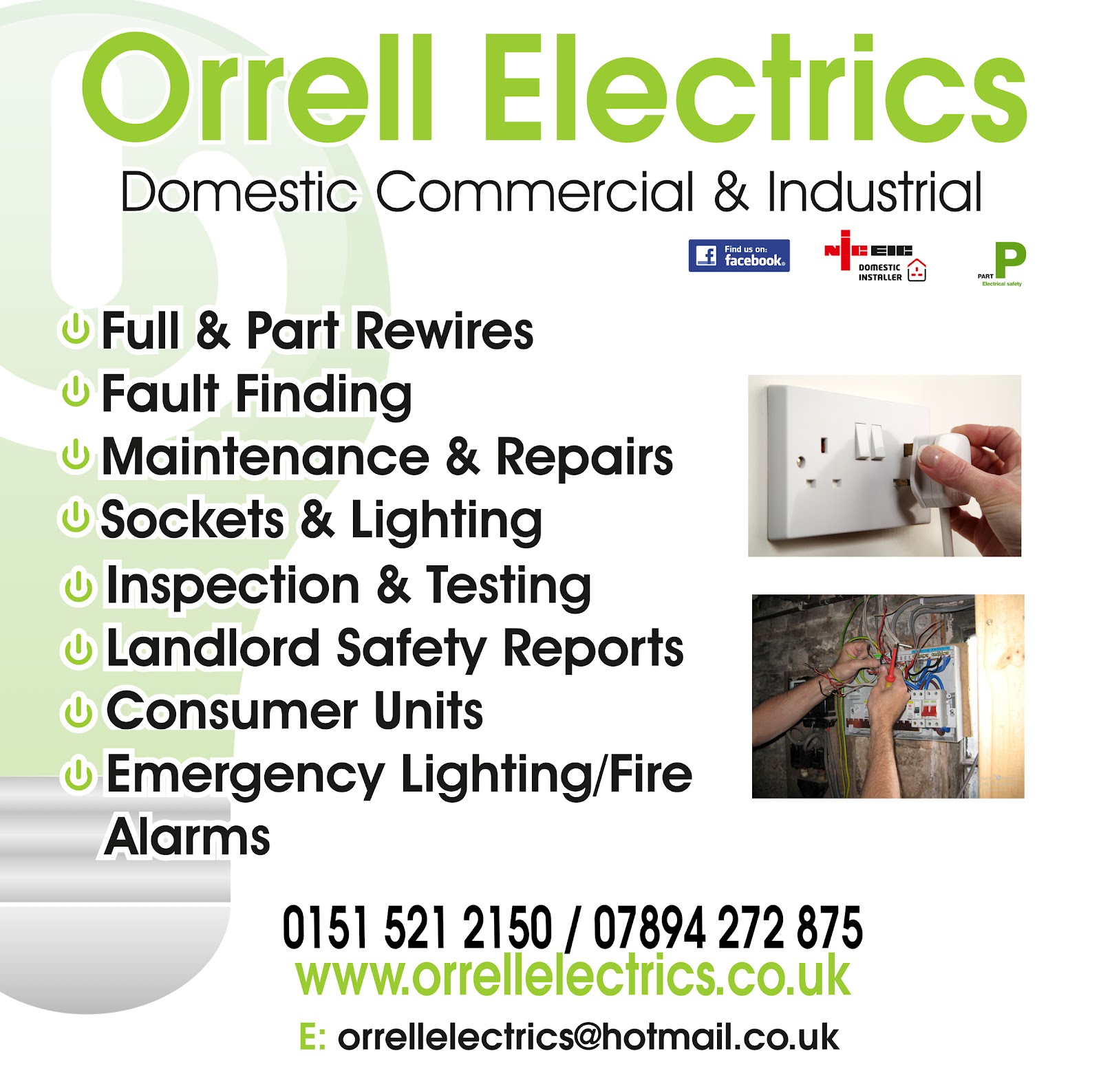 Niceic sample certificates - ilndaro