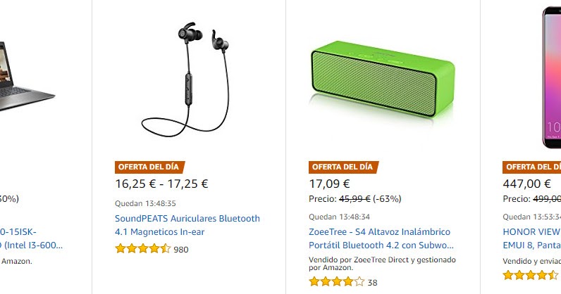 ¡Ofertas 30/04 Amazon! 6 "Ofertas del Día" y 3 "Ofertas Flash" a tener ...