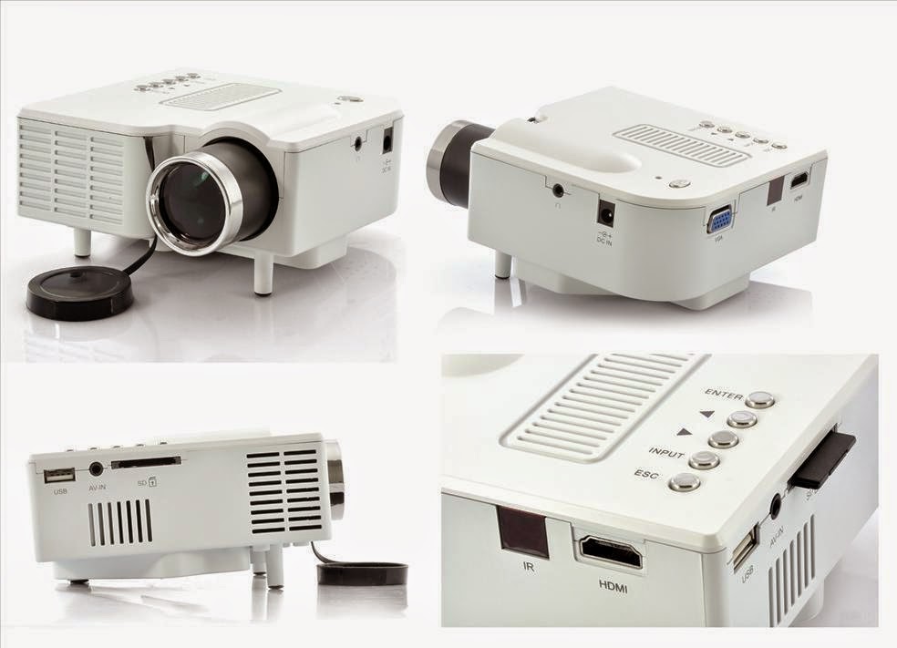 SMART GENERATION: PROMOSI MINI LED PROJECTOR UNIC UC28+ Portable Mini ...