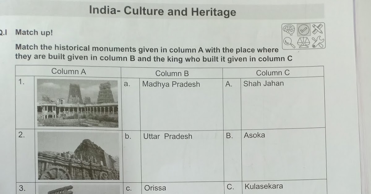 Evs-India culture and heritage(notebook and workbook)