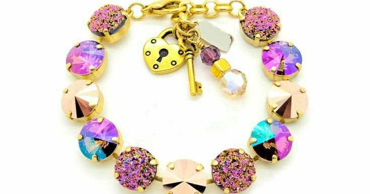 Crystal stone bracelet designs