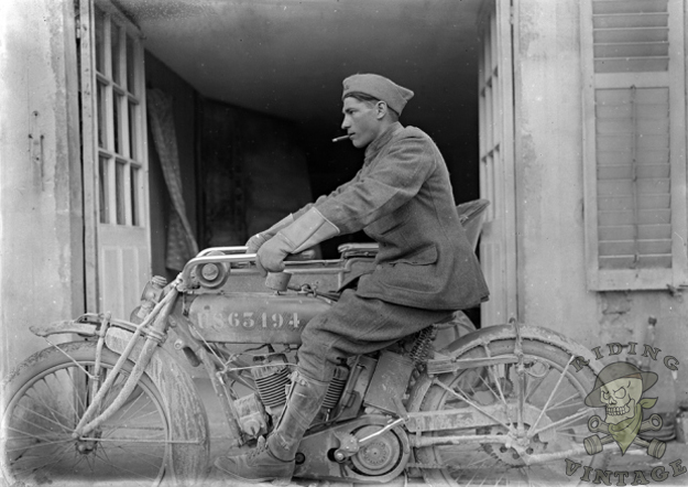 War Machines - American Motorcycles in World War I ~ Riding Vintage