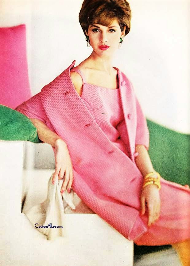 Couture Allure Vintage Fashion: Cotton Suits for Spring - 1961
