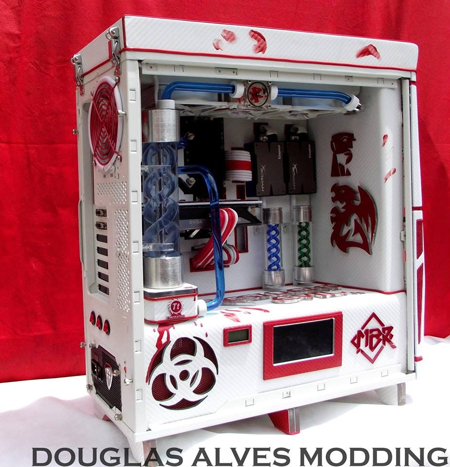 HardWare Mutante : Thermaltake ModersBr Casemod Resident Evil