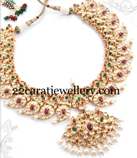 Heavy Mango Necklace Ad - Jewellery Designs