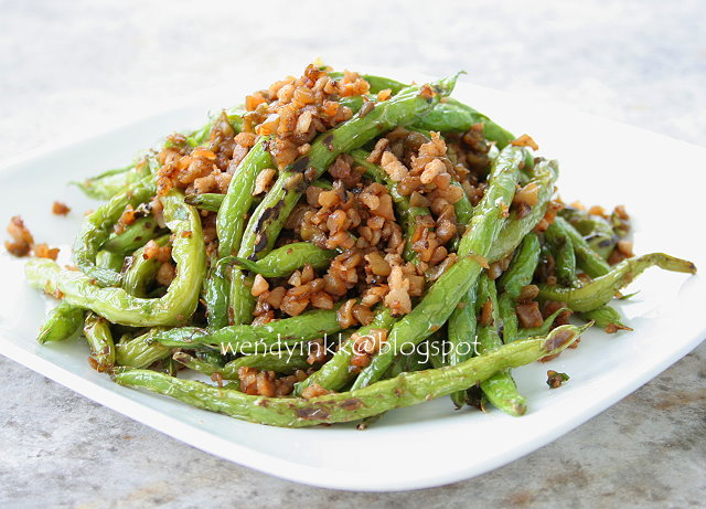 Table for 2.... or more: Dry Cooked String Beans 干煸四季豆