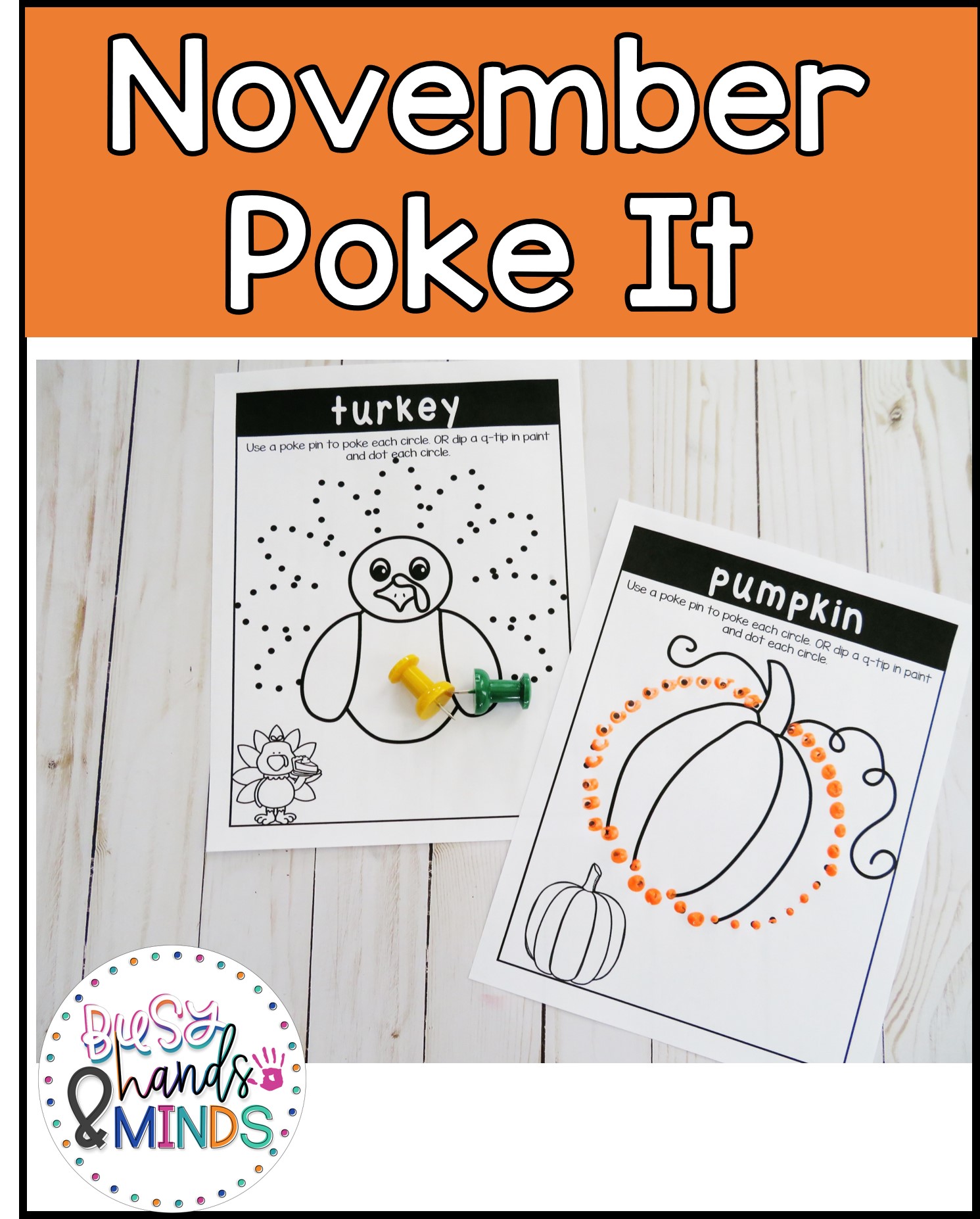 November Resource Round Up | Busy Hands and Minds
