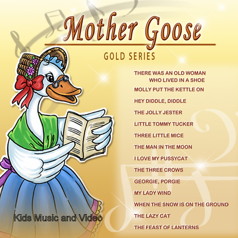 Personalized Children's Gifts: Mother Goose Gold Series Personalized CD