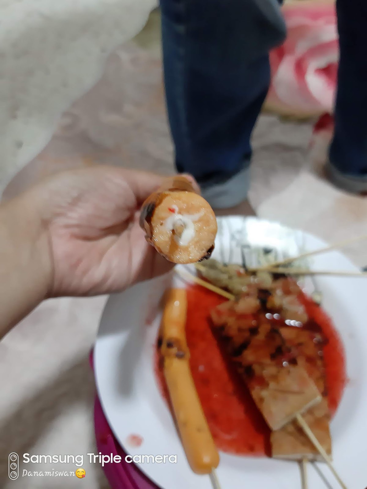 DANA: SOSEJ AYAM PULUT, LOKCHING DAN SOSEJ AYAM CHEESE BAKAR ALA SIAM