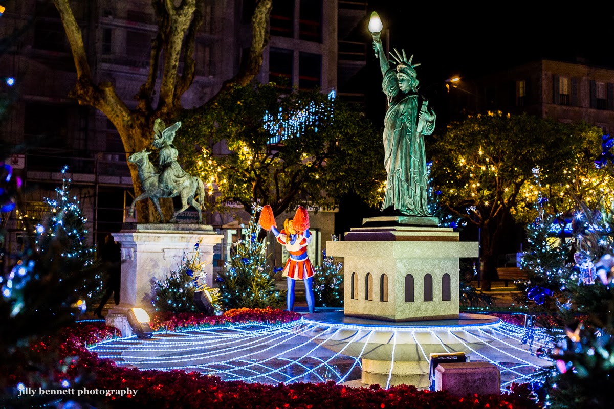 Statue Of Liberty At Christmas