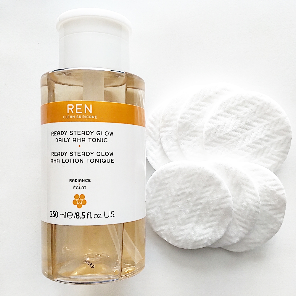 The Ren Ready Steady Glow Daily AHA Tonic.