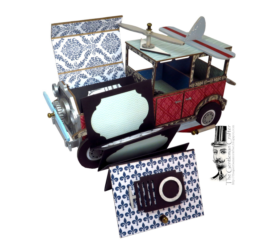 The Gentleman Crafter: NEW! The 1930 Sedan with Mini and Flying Car ...