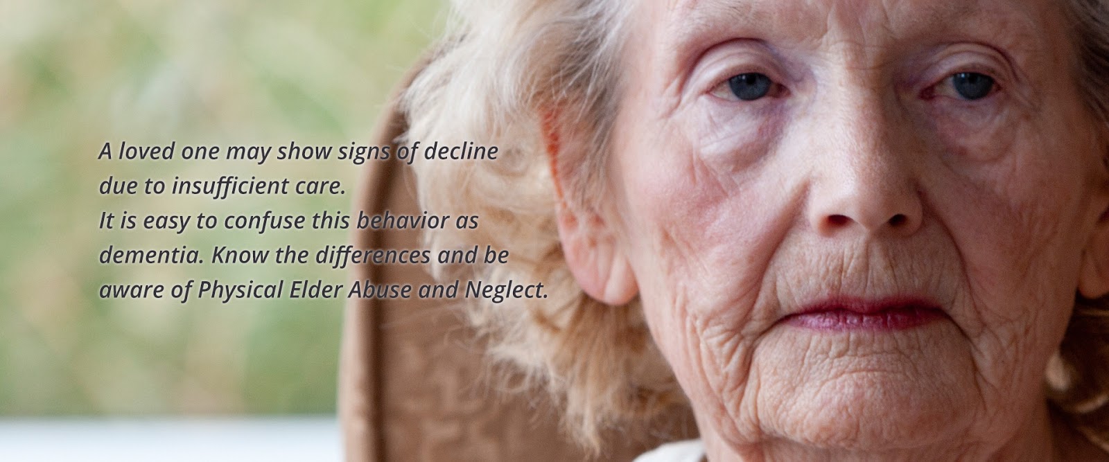 Elderly Abuse: Recognizing, Reporting, and Getting Help