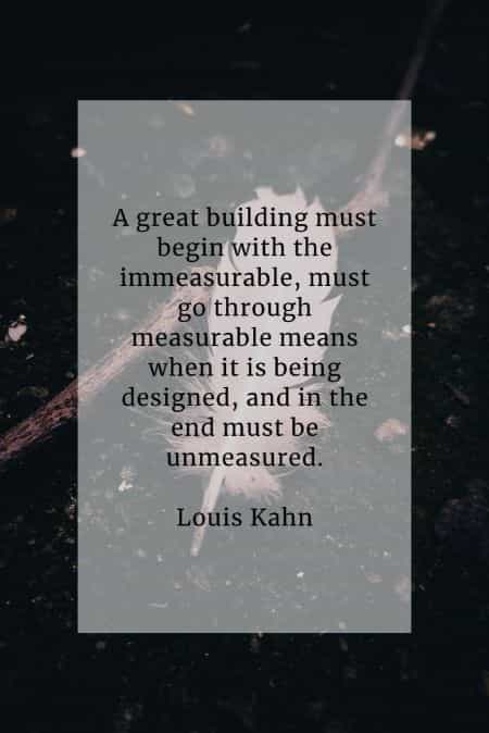 50 Architecture quotes that'll help widen your point of view