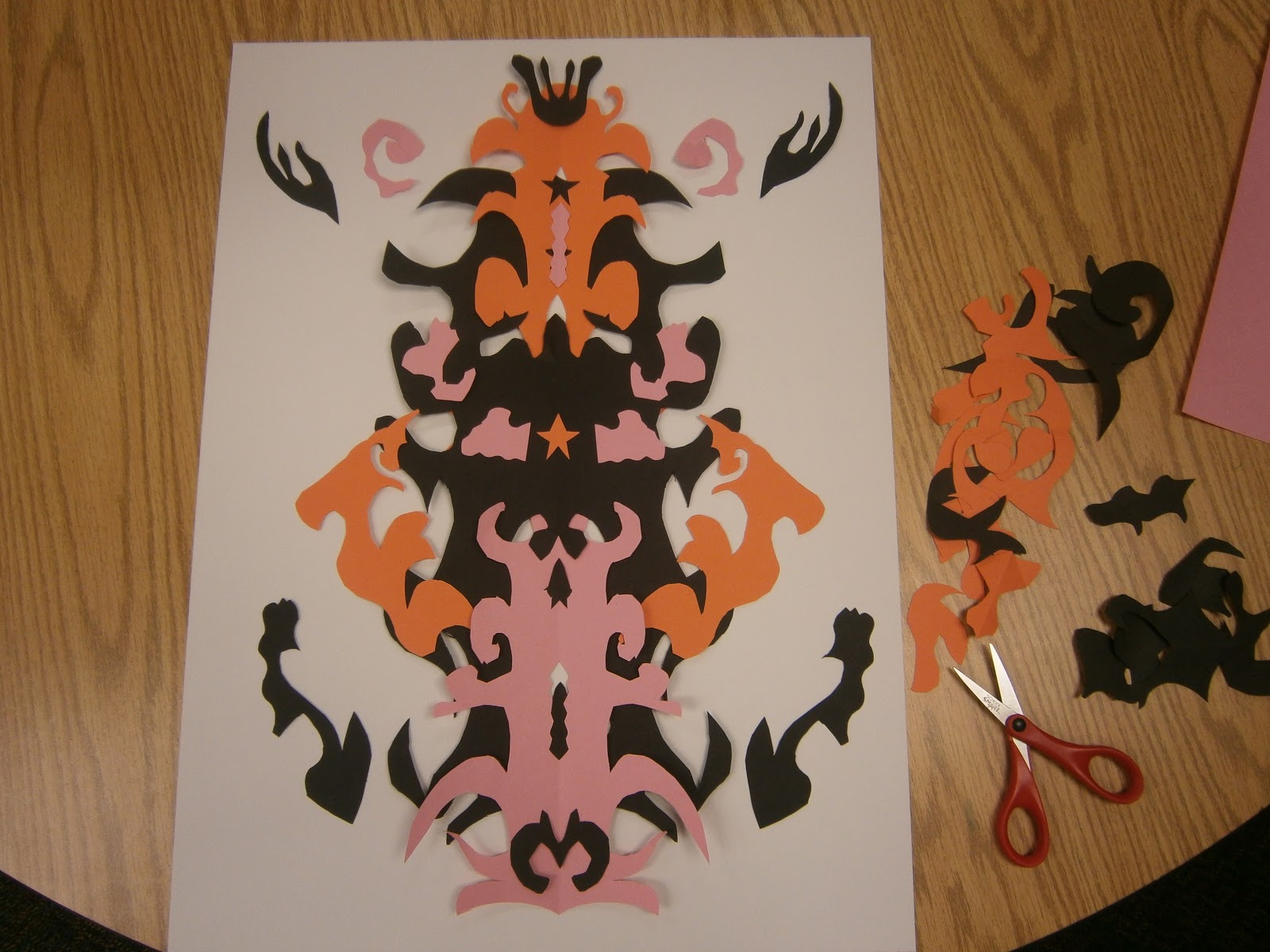 Miss Arty Pants: Cut Paper Symmetry