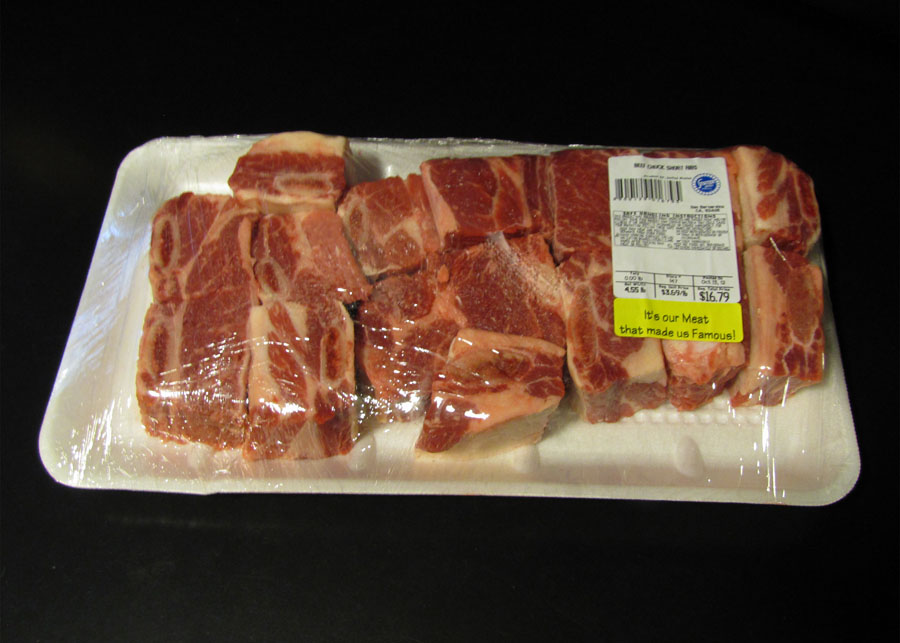 Smells Like Food in Here: Stater Bros. Beef Chuck Short Ribs