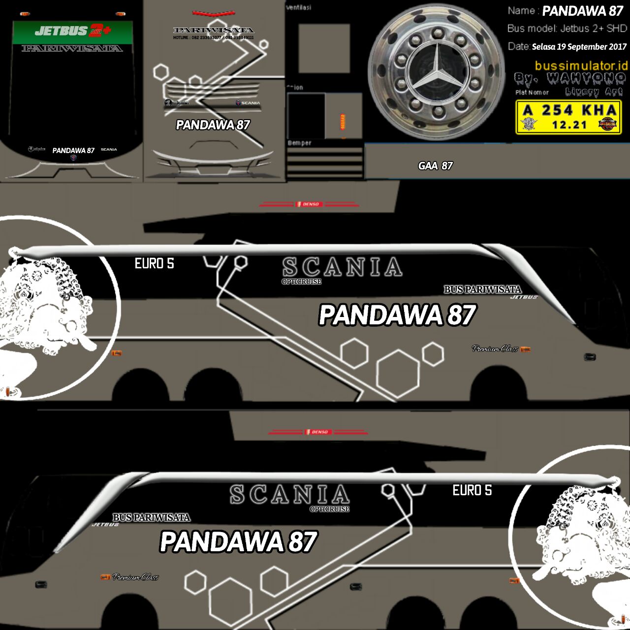 Kumpulan Livery Bus Simulator Indonesia V5 | Download Livery BUSSID Mod