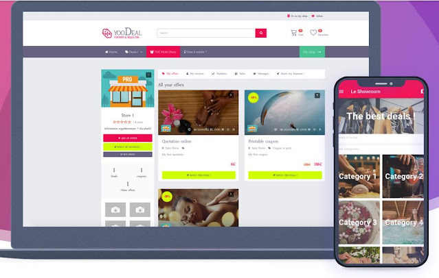 Coupon, Deal & Online Script PHP