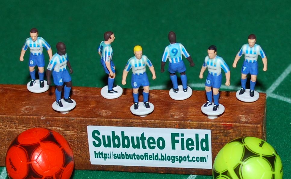 Subbuteo Field: New Decal Team Malaga C.F.