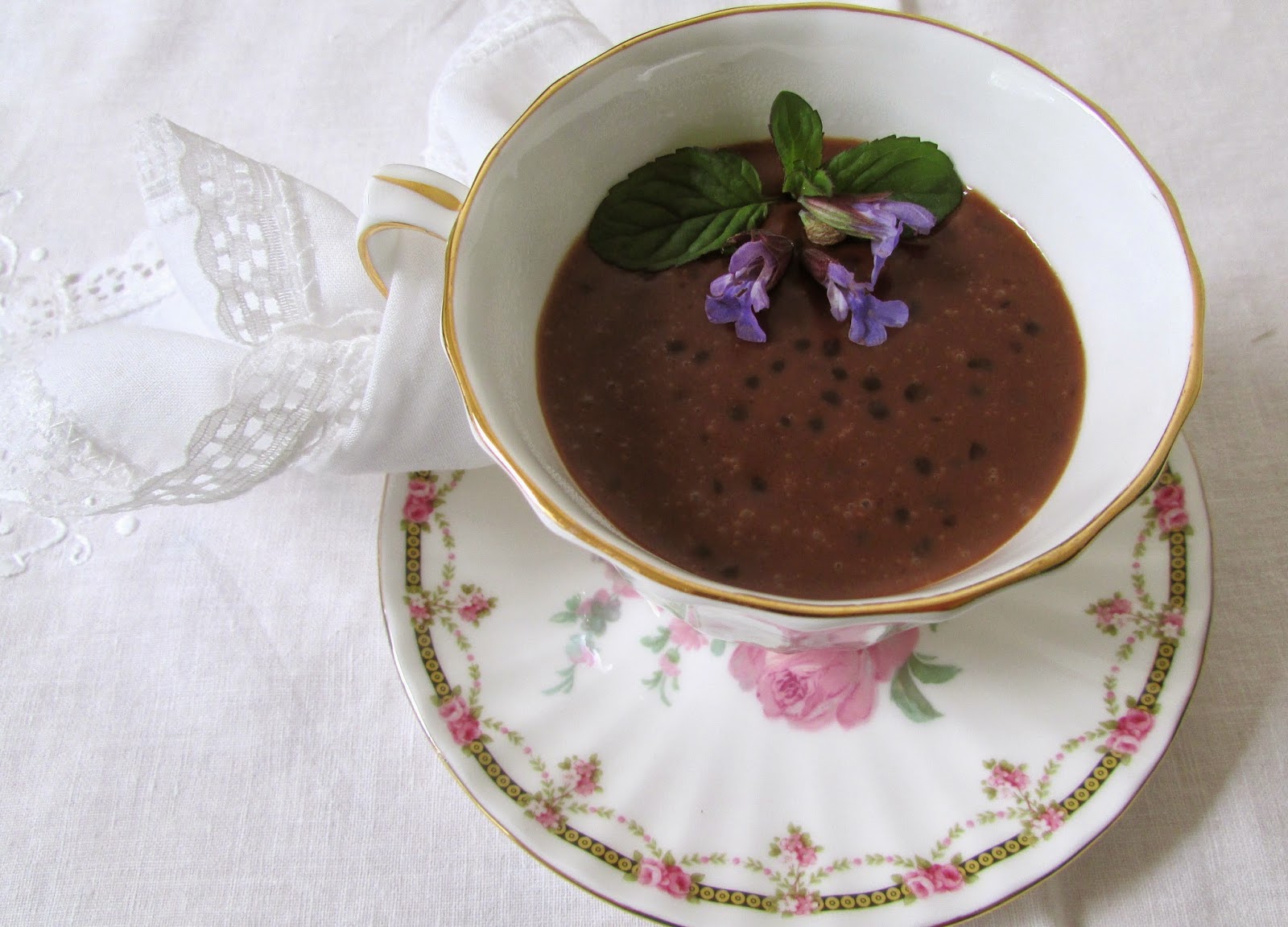 A Table For Rue, Please: His and Hers Chocolate Tapioca Pudding or ...