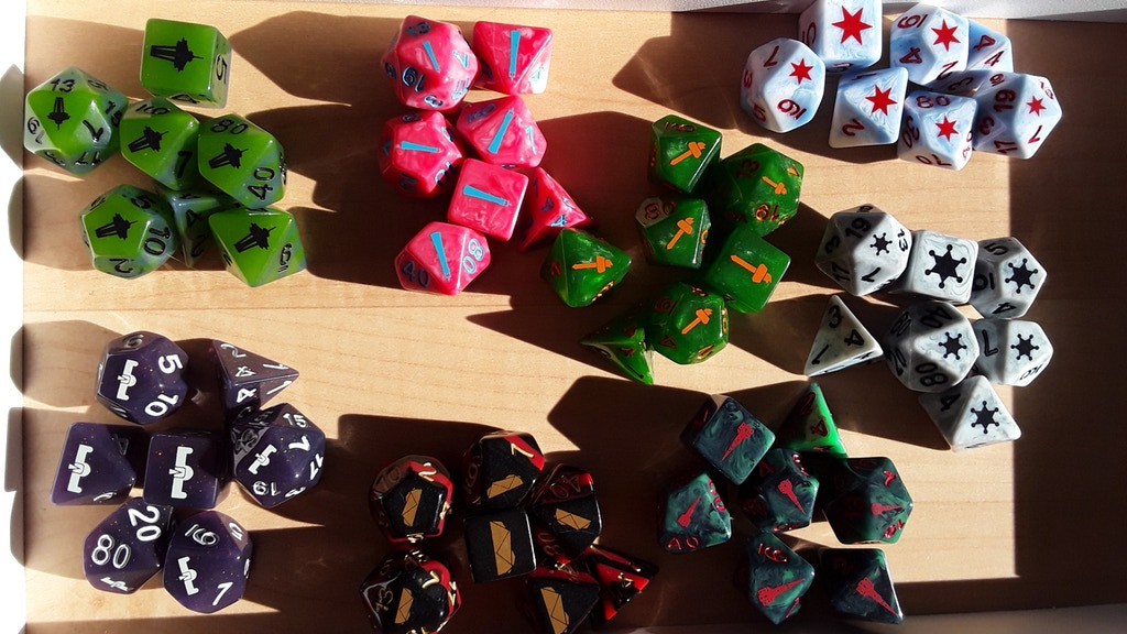 Tabletop Fix: Woodland Wizard - Urban Dice Kickstarter