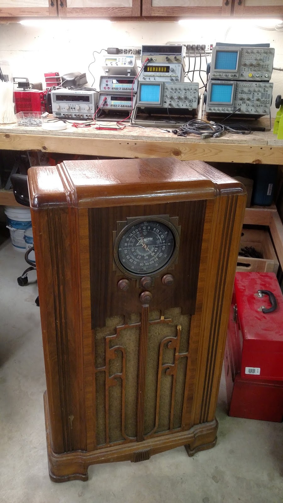 Spud's blog: Zenith Console, Model 6-S-52