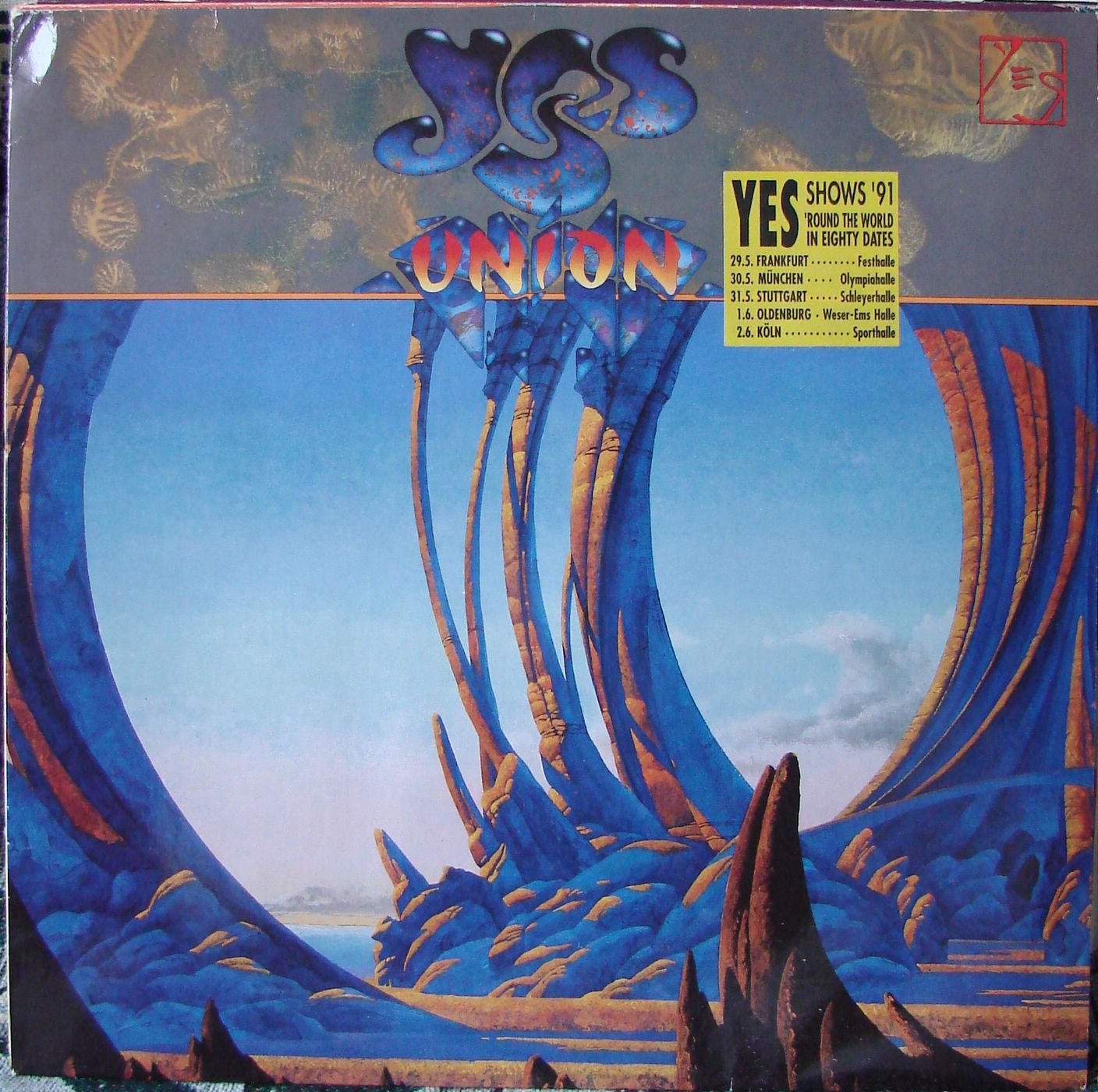 CLAVES PARA LA ASCENSIÓN, un blog de YES : 1991 Union, Union Tour