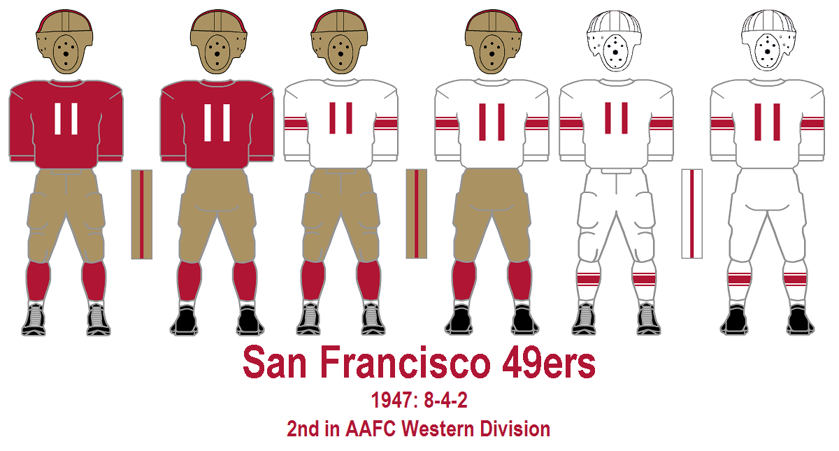 Bill's Update Blog: 1946-49 San Francisco 49ers
