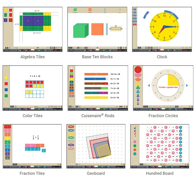 An Apple For The Teacher: Virtual Manipulatives