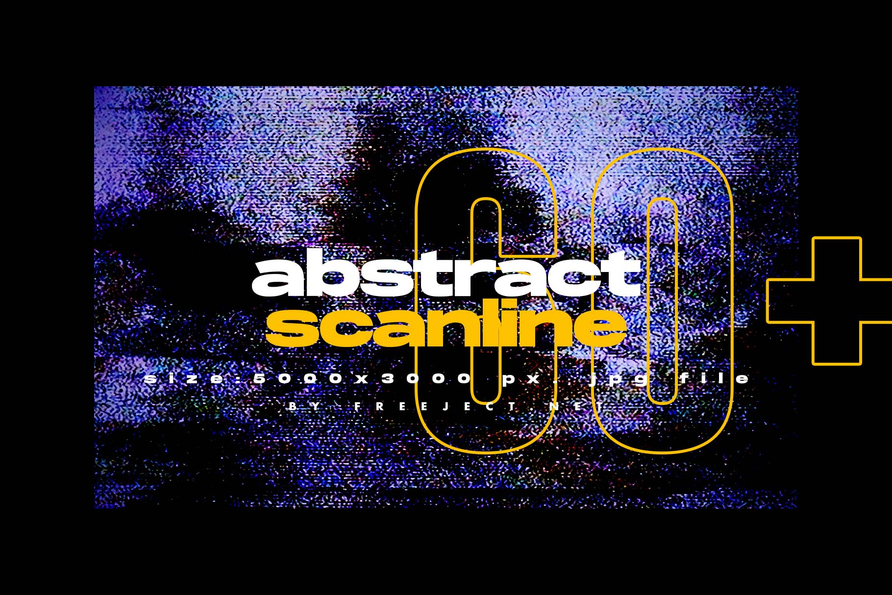 Free DEMO Abstract Scanline Glitch Texture Background