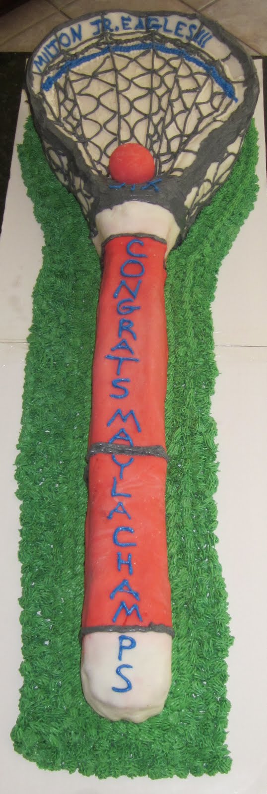 creativeconfectionsbysusan: Lacrosse Cake