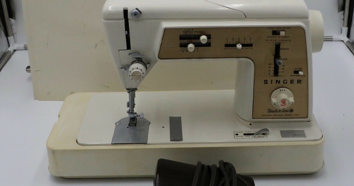 Old Singers And The Like: Heresy! Singer 635 Touch And Sew