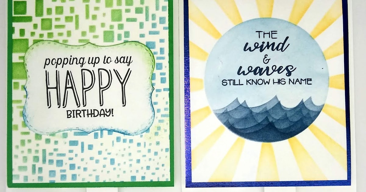 Pull and Push Card - Creek Bank Creations