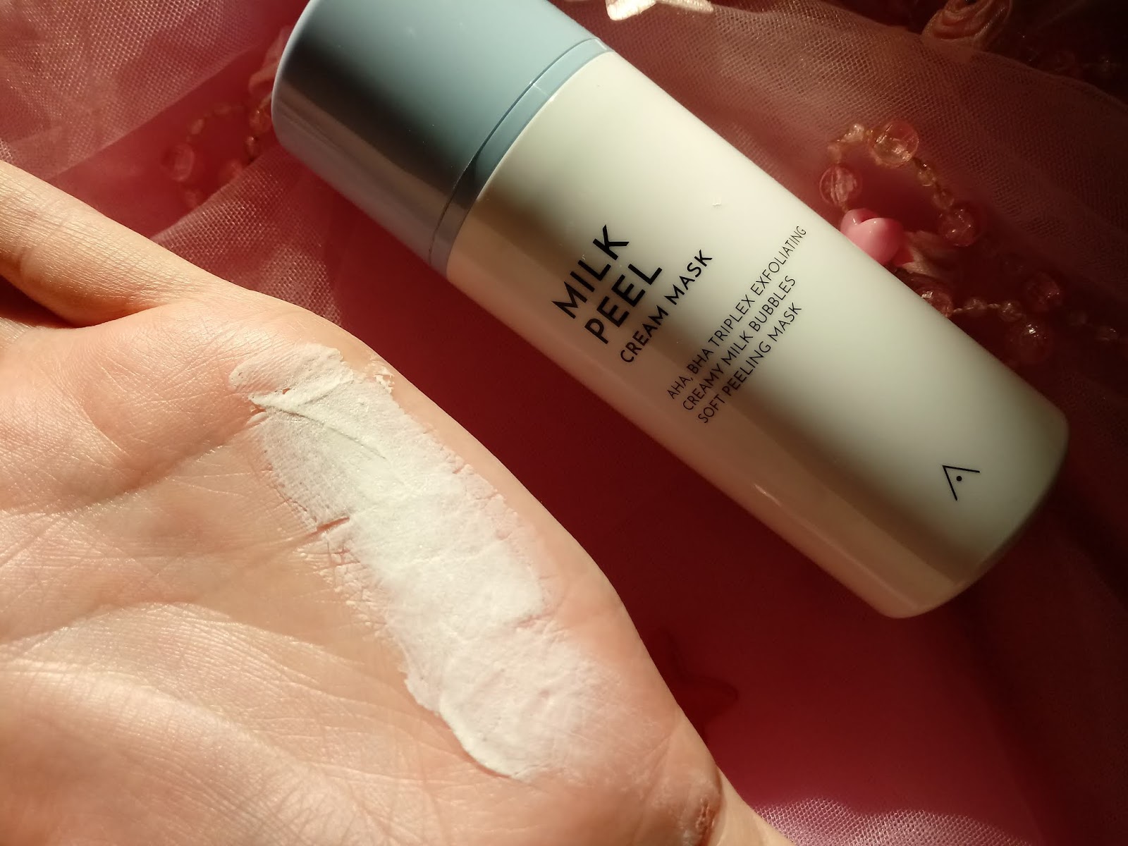 Dampen the skin and apply an even layer onto the skin, massaging till a ...