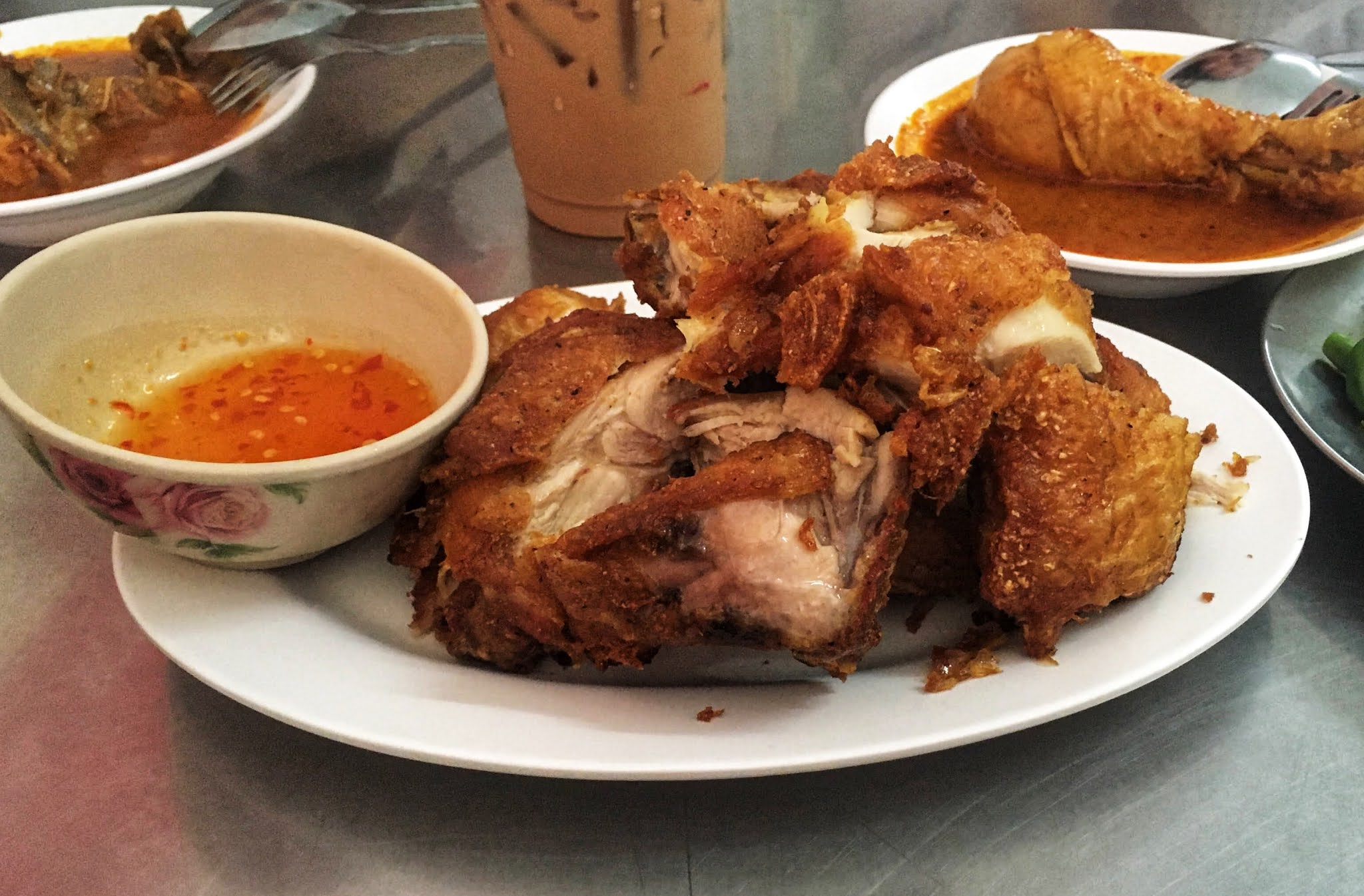 Roti Gaeng Gai, or Roti with Curry from Phuket