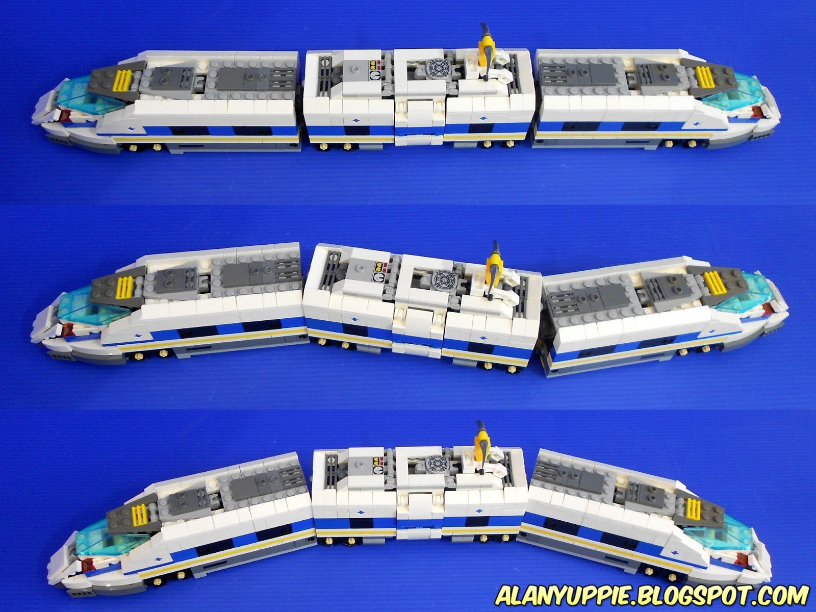 Alanyuppie's LEGO Transformers: LEGO Triple Changer Railrazor Part 1 of ...