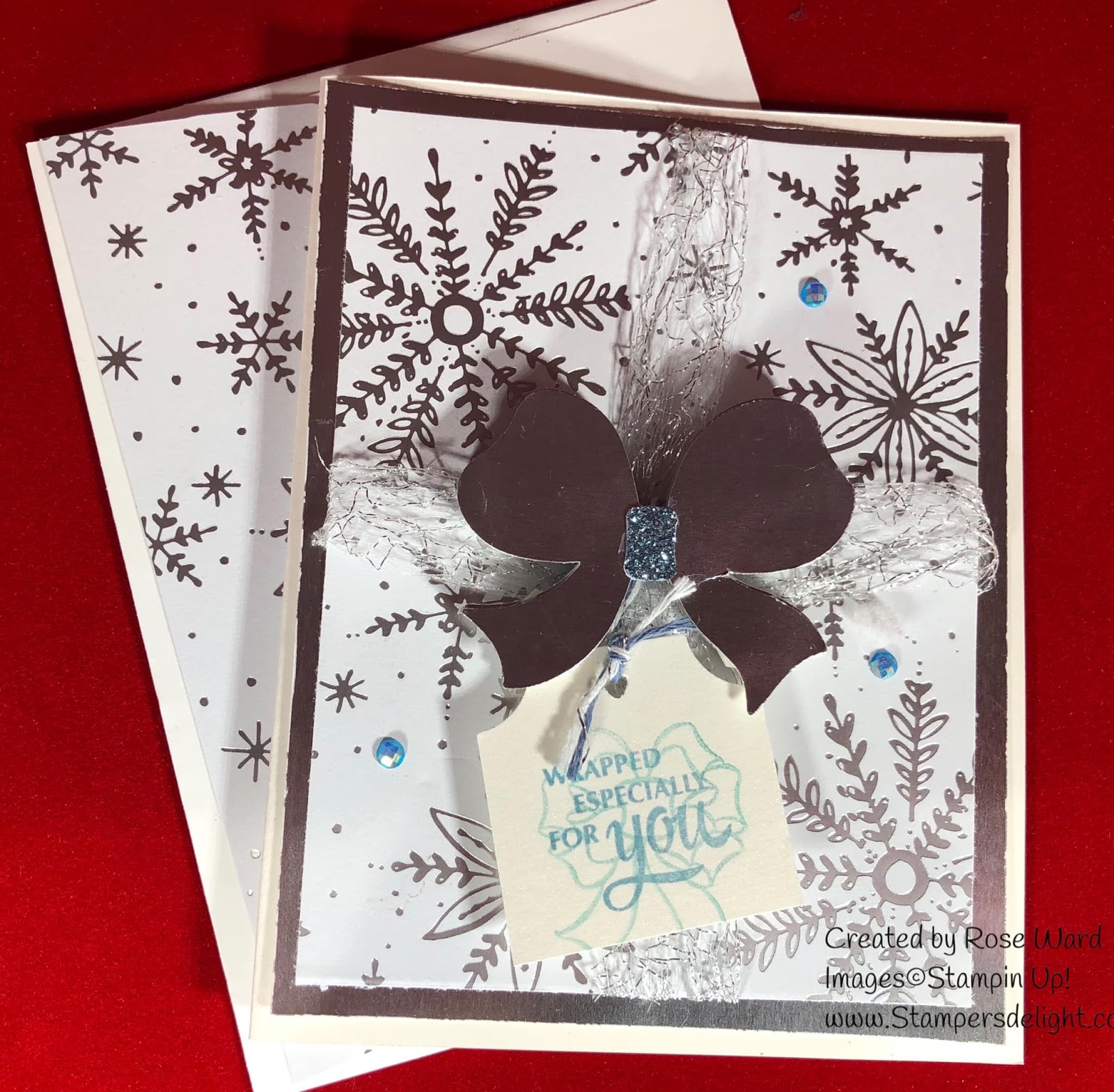 Stampersdelight: Gift Wrapped Bundle Samples and Tutorial