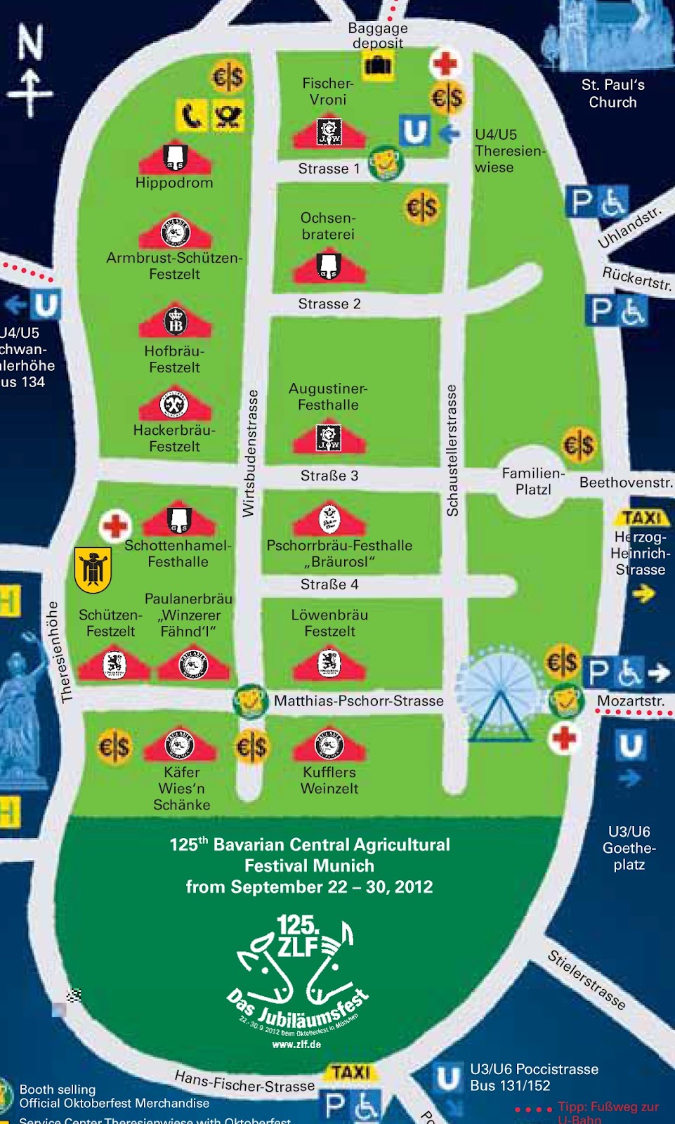 Weiß Aus Deutschland: Pictures of every Oktoberfest tent – Inside and Out