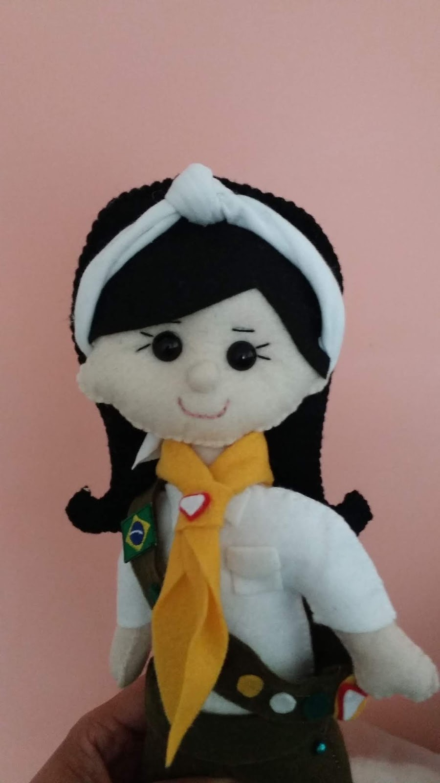 Artes da Debuxe: Boneco em feltro aventureiro e desbravador - Clube de ...